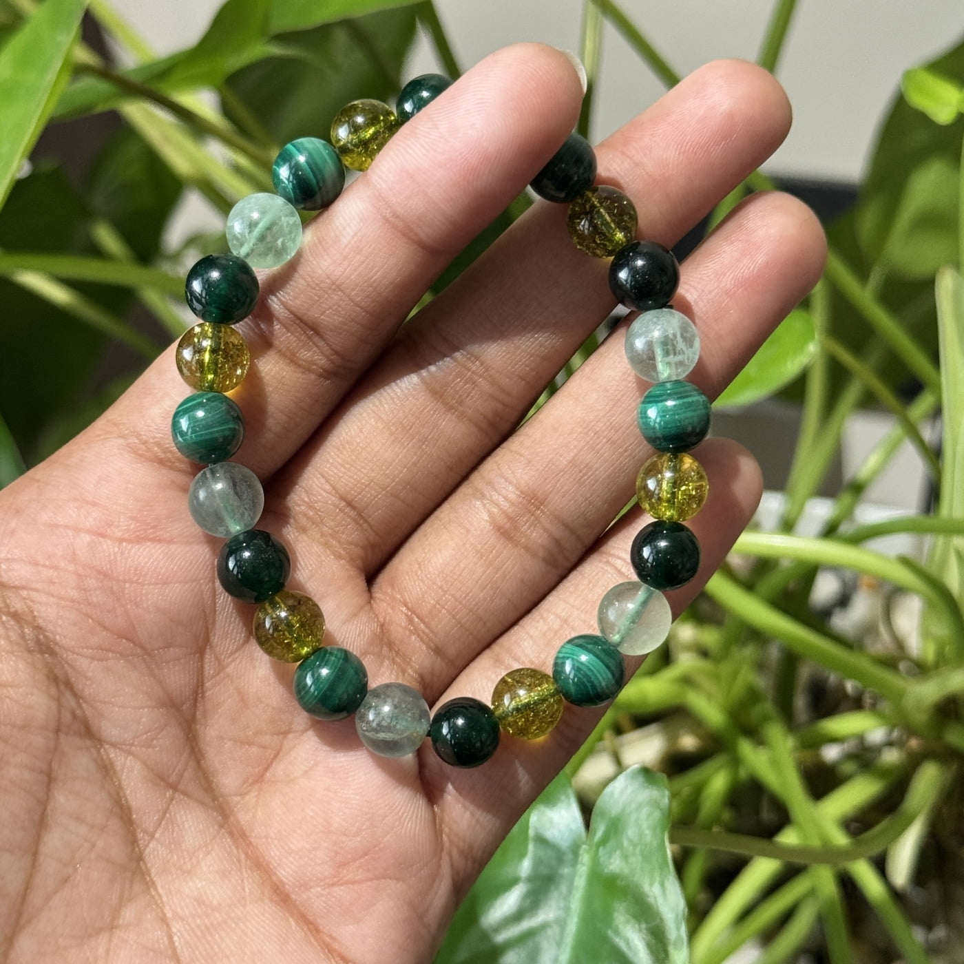 Number 5 Crystal Bracelet